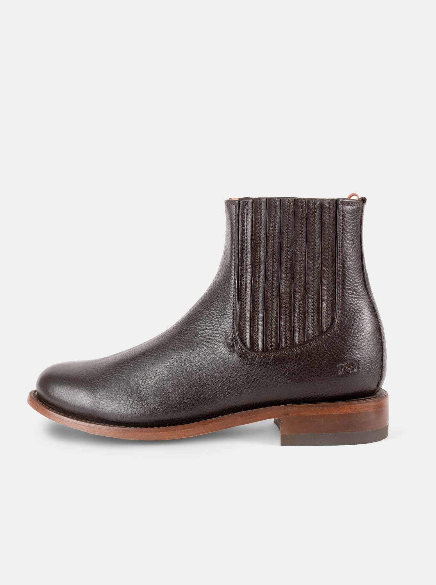 Botín Charro con Suela de Cuero Rainbow Choco Estilo 6000 – Siete ...